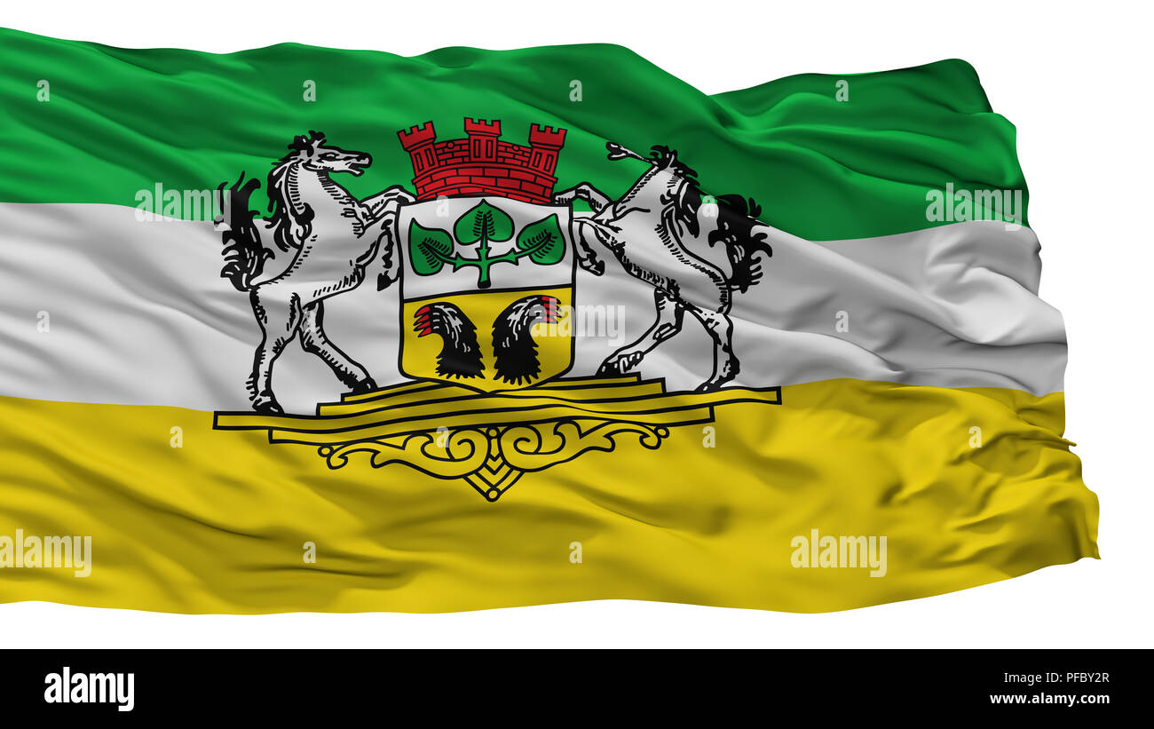 Bassum City Flag, Germany, Isolated On White Background Stock Photo - Alamy