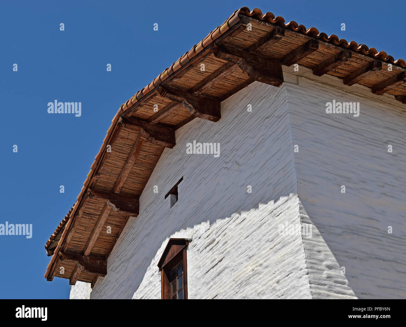 Mission San Jose, roof, Fremont, California Stock Photo - Alamy