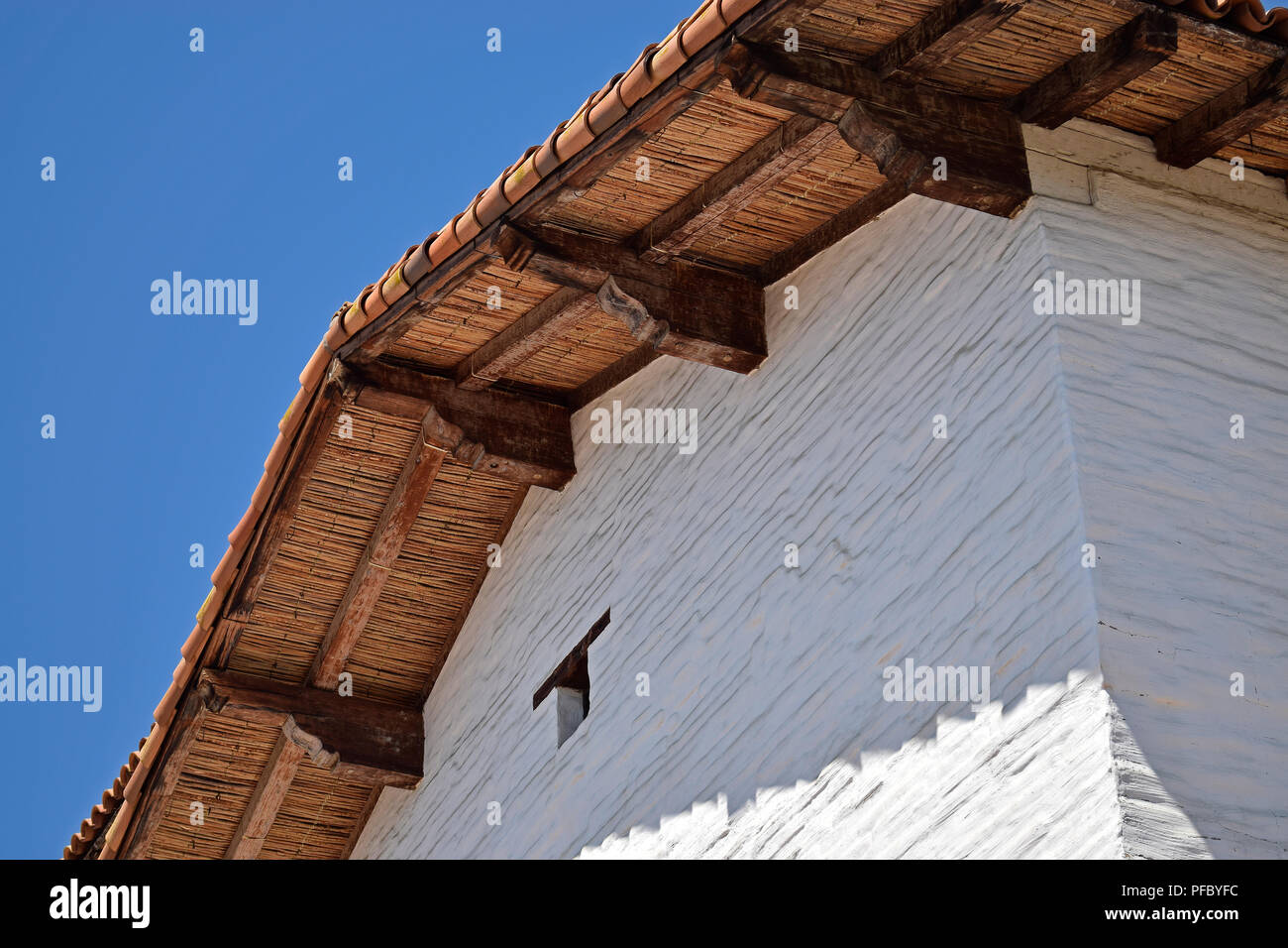 Mission San Jose, roof, Fremont, California Stock Photo - Alamy