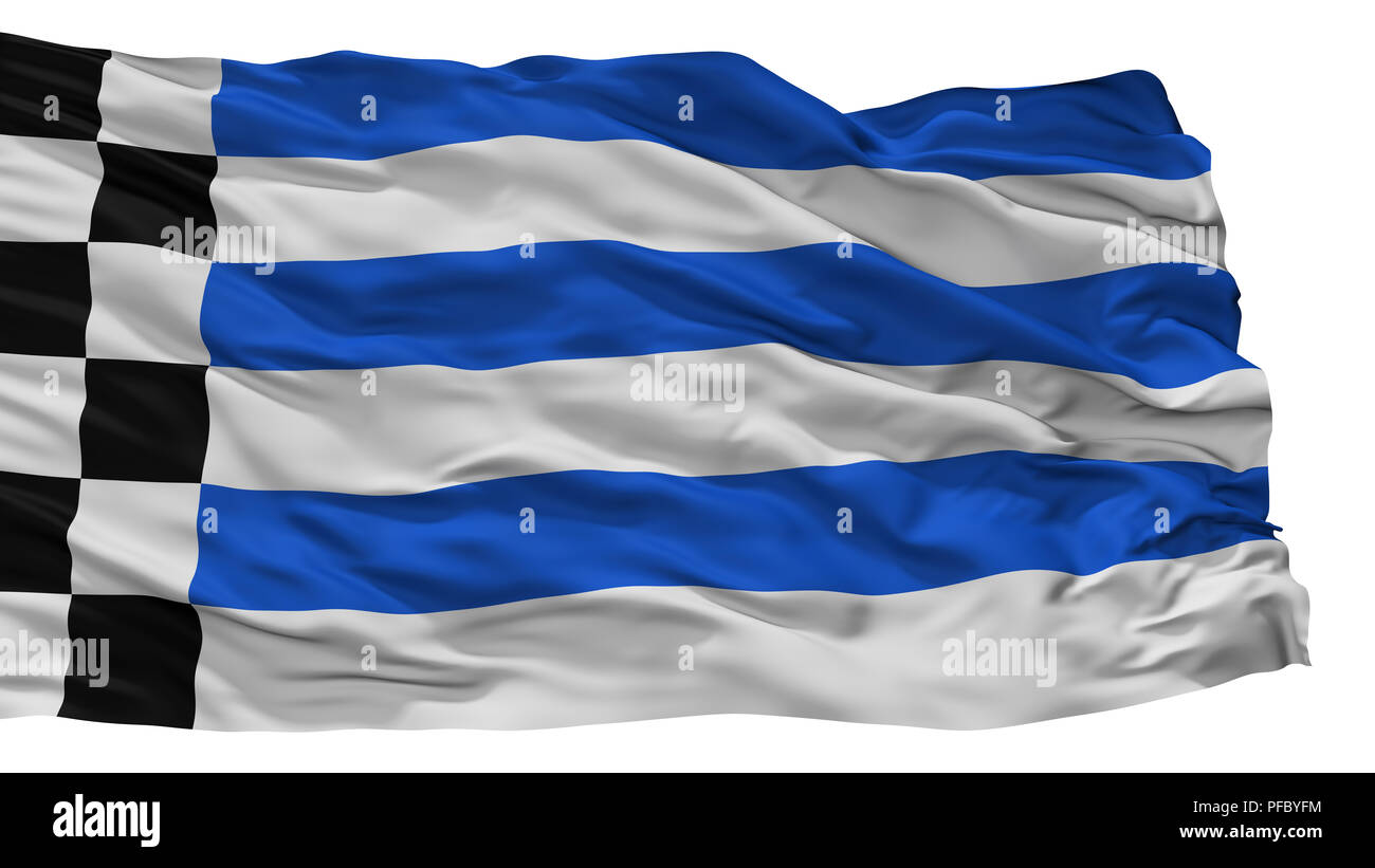Norderney City Flag, Germany, Isolated On White Background Stock Photo ...