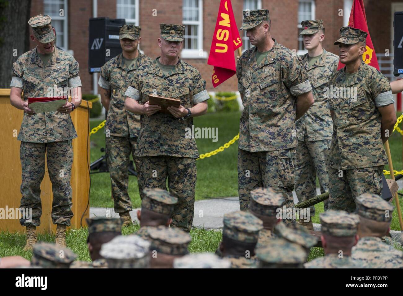 U.S. Marine Corps Sgt. Maj. Steven L. Lunsford, 2nd Marine Logistics ...