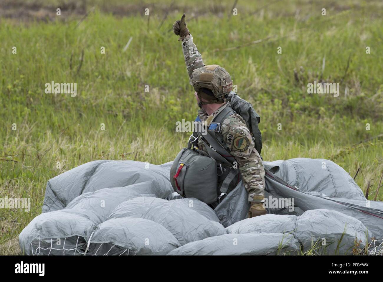 U.S. Air Force Master Sgt. Logan English, noncommissioned officer in ...