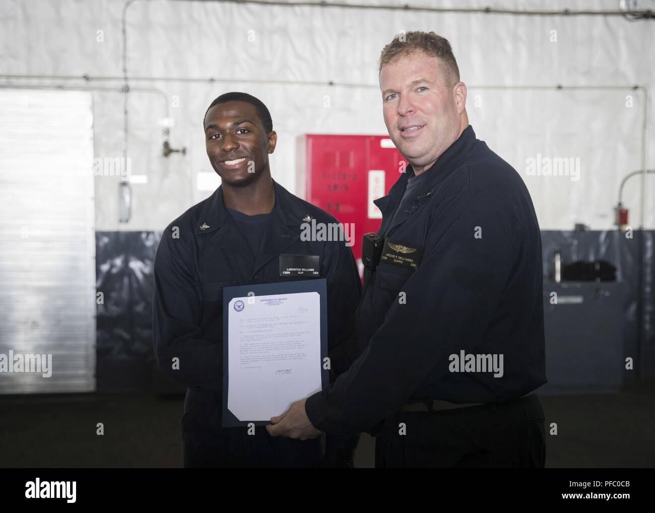 ATLANTIC OCEAN (June 6, 2018) -- Culinary Specialist 3rd Class Laronte ...
