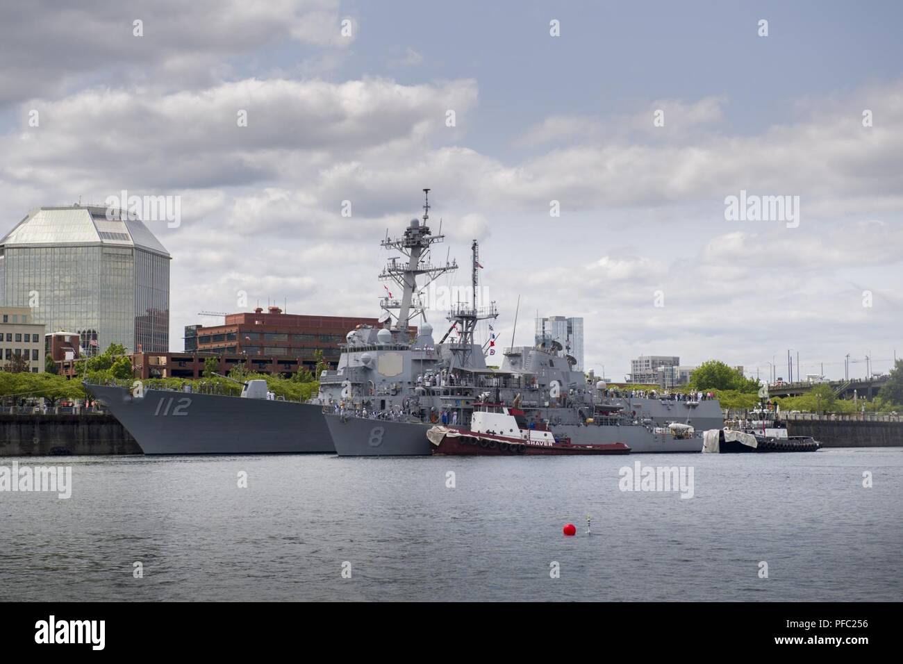 PORTLAND Ore., (June 7, 2018) – The Avenger-class mine countermeasures ...