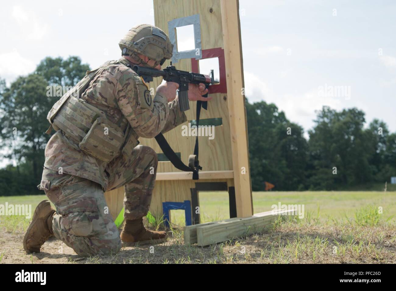 Spc. Barry Craig, an explosive ordnance disposal team member with the ...