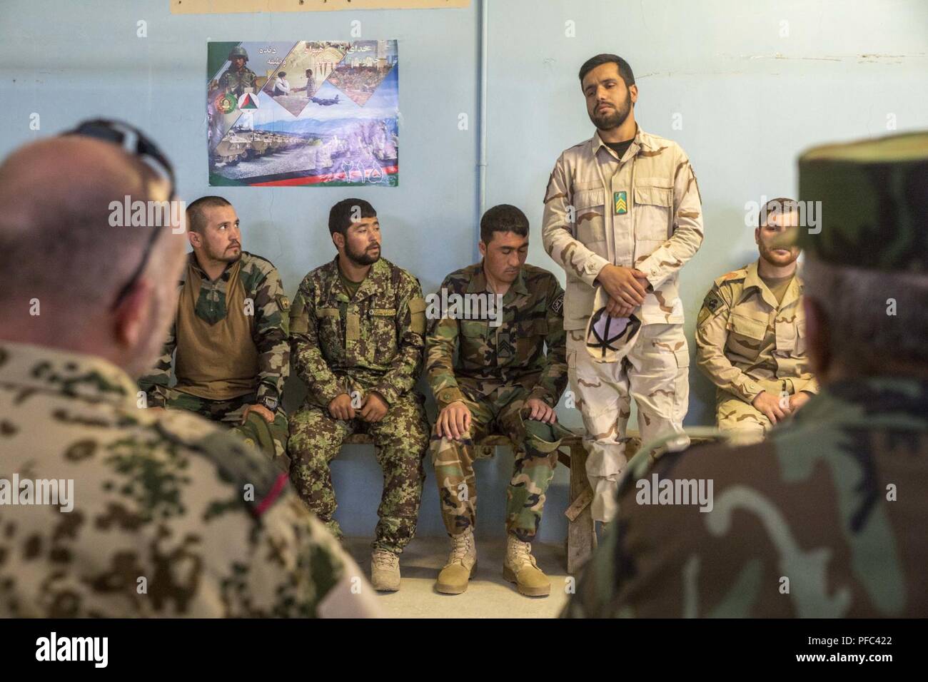 HELMAND PROVINCE, Afghanistan (May 31, 2018) — Afghan National Army ...