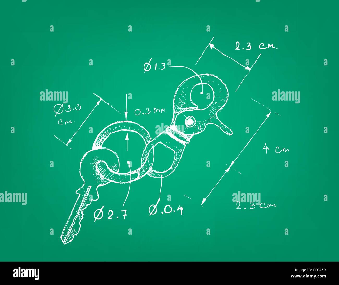 Safety lock attachment Stock Vector Images - Alamy