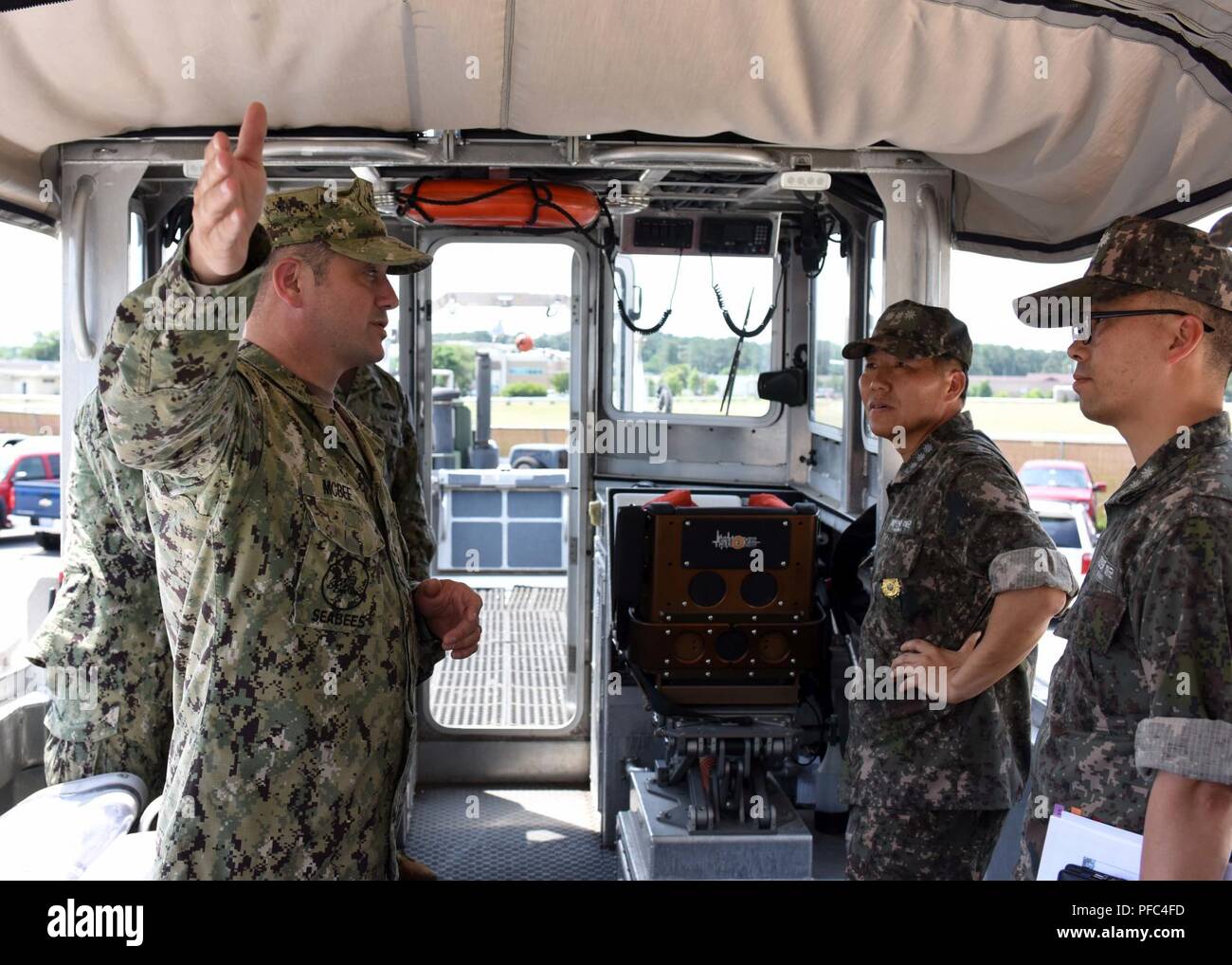 VIRGINIA BEACH, Va. (June 8, 2018) Chief Engineman Lucas McBee of ...