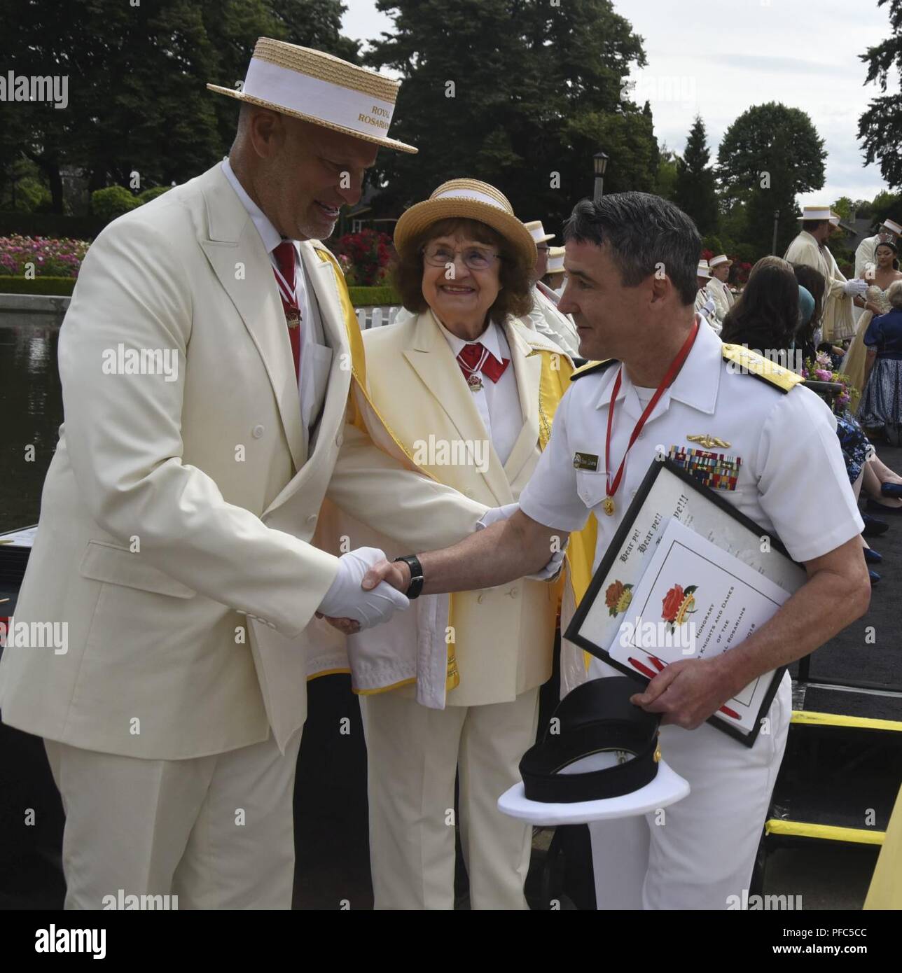 PORTLAND, Oregon (June 08, 2018) Rear Adm. Blake Converse, commander ...
