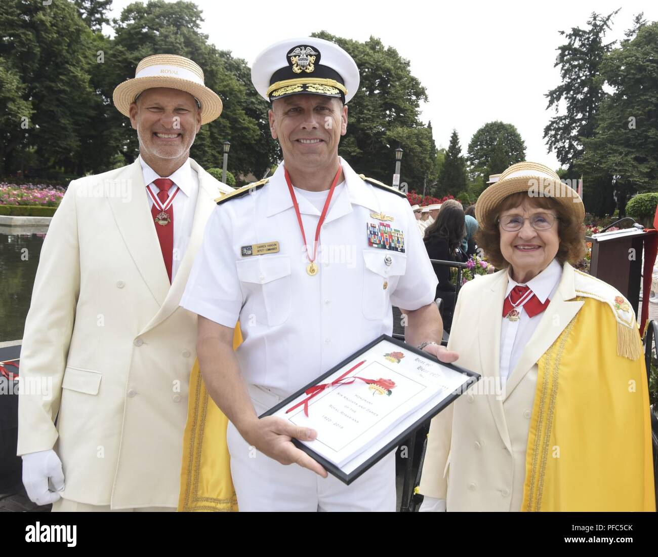PORTLAND, Oregon (June 08, 2018) Rear Adm. Darren Hanson, deputy ...