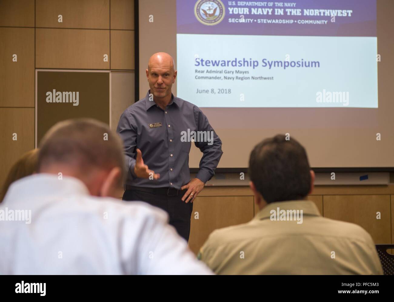 PORTLAND, Ore. (June 8, 2018) – Sean Hughes, the public affairs officer ...