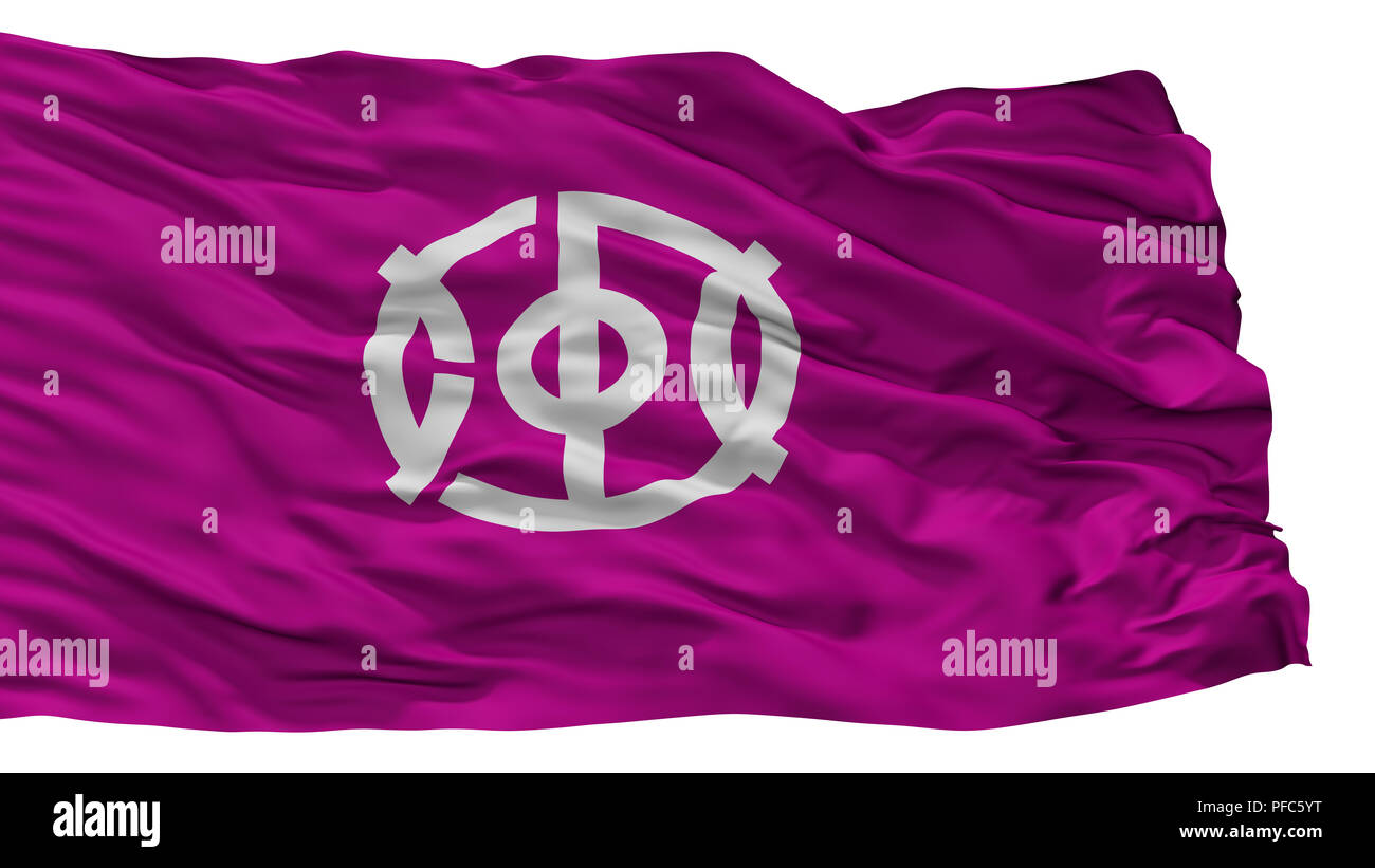 Japan 3d illustration kyoto city flag hi-res stock photography and ...