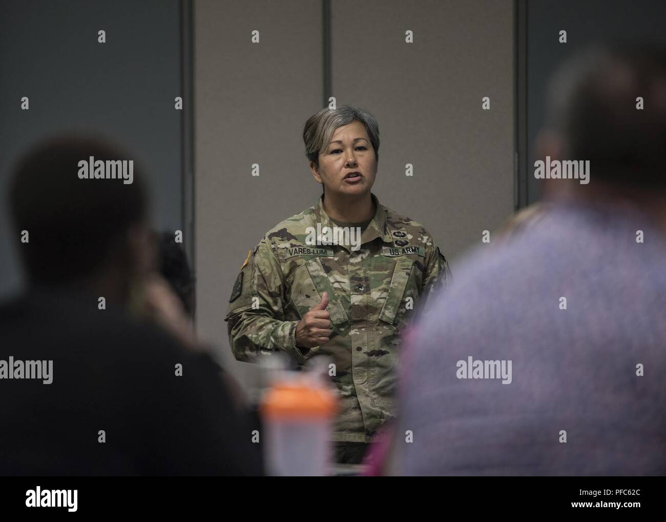 SCHOFIELD BARRACKS, Hawaii (June 8, 2018)—Brig. Gen. Suzanne Veras-Lum ...