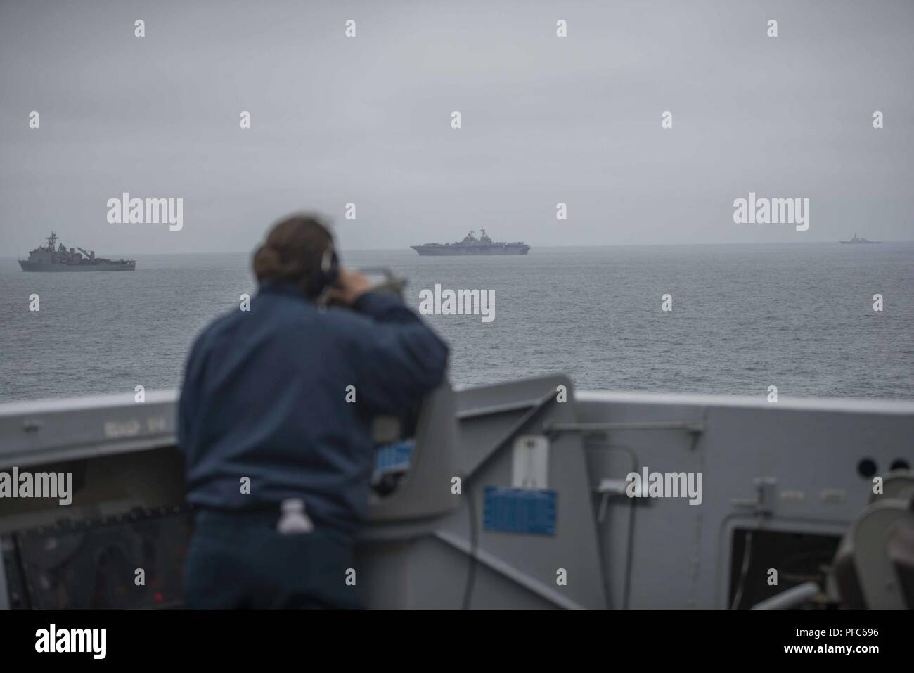 PACIFIC OCEAN (June 4, 2018) Seaman Allison Mangus, a native of ...