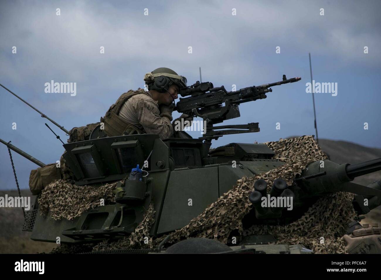 U.S. Marine 1st Lt. Ben Newman, a platoon commander with Bravo Company ...