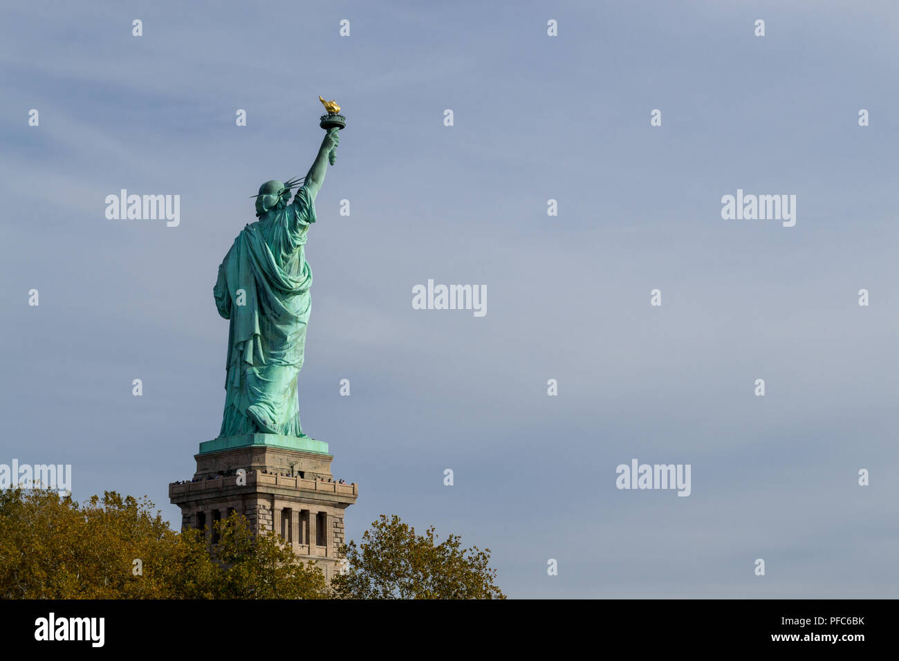 Statue of liberty (dedicated on October 28, 1886) is one of the most ...