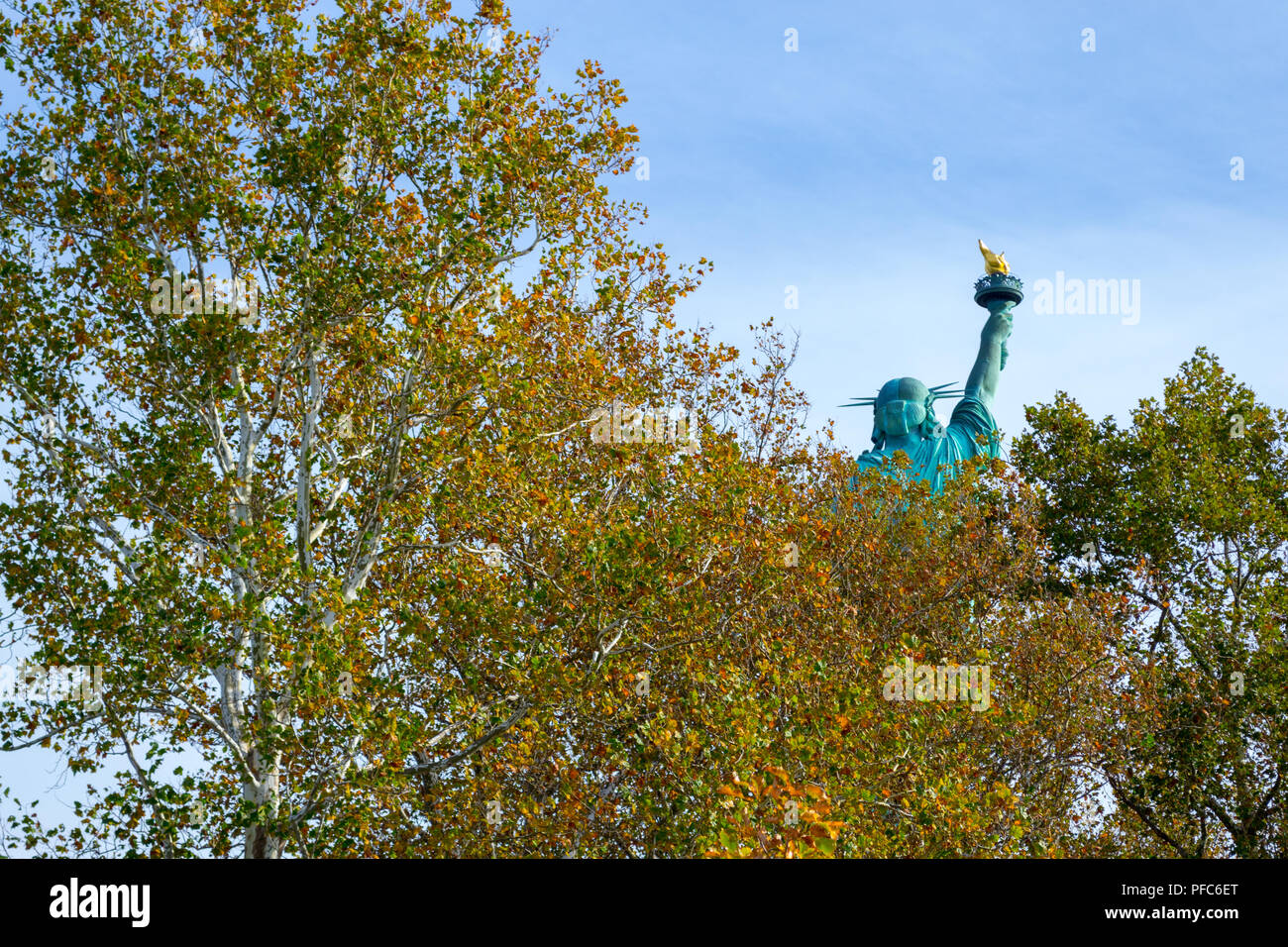 Statue of liberty (dedicated on October 28, 1886) is one of the most ...