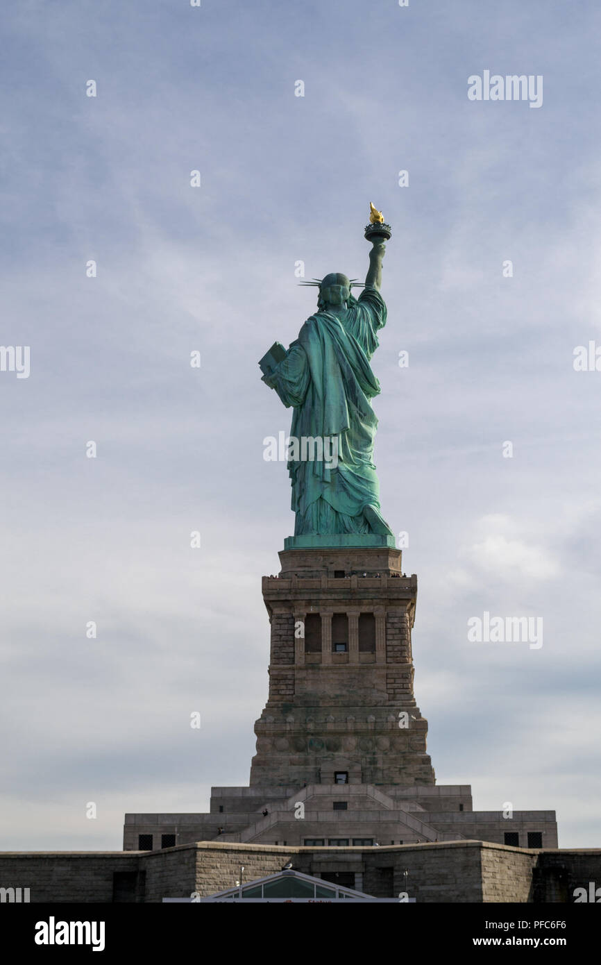Statue of liberty (dedicated on October 28, 1886) is one of the most ...