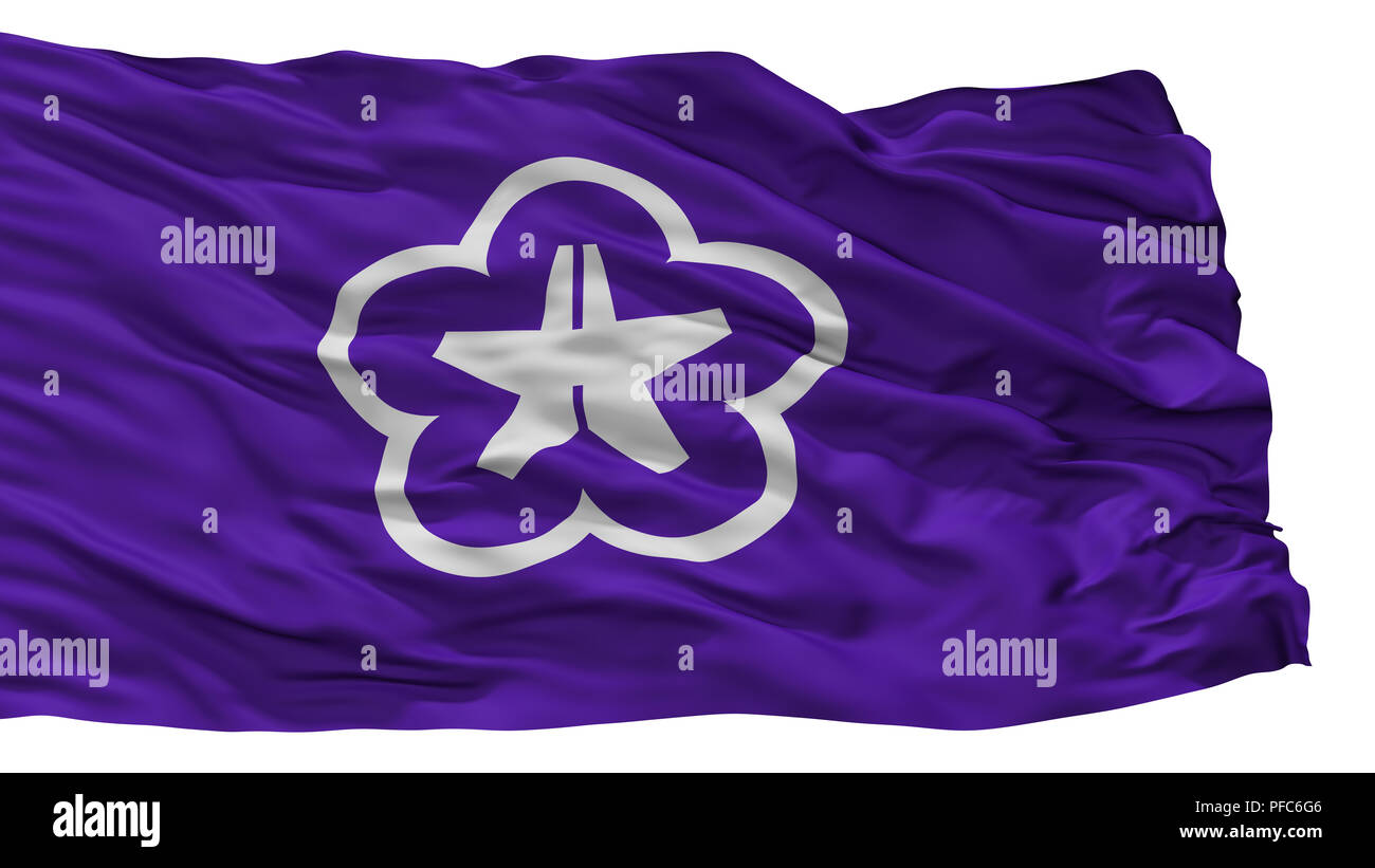 Kitakyushu flag hi-res stock photography and images - Alamy