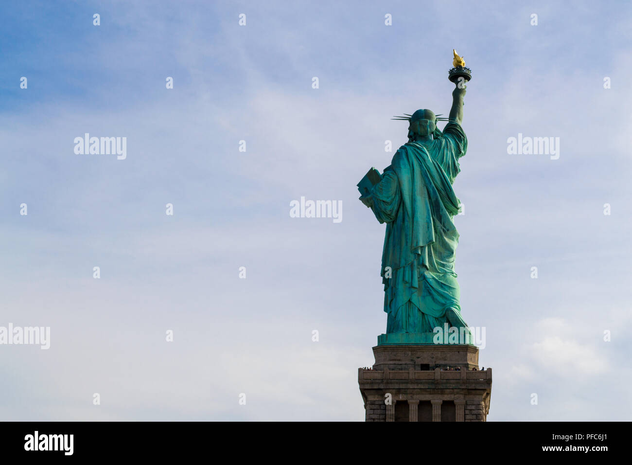 Statue of liberty (dedicated on October 28, 1886) is one of the most ...