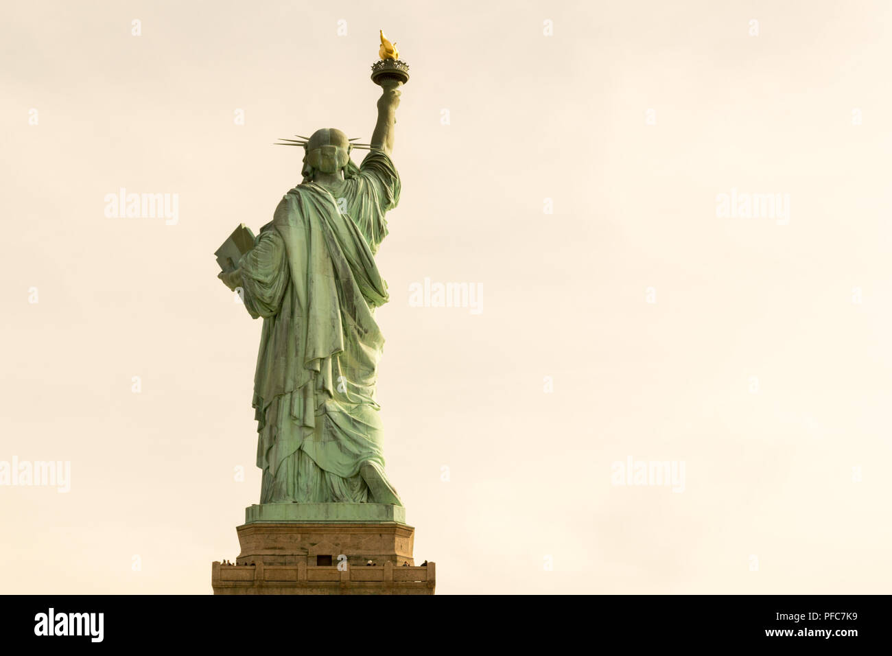 Statue of liberty (dedicated on October 28, 1886) is one of the most ...