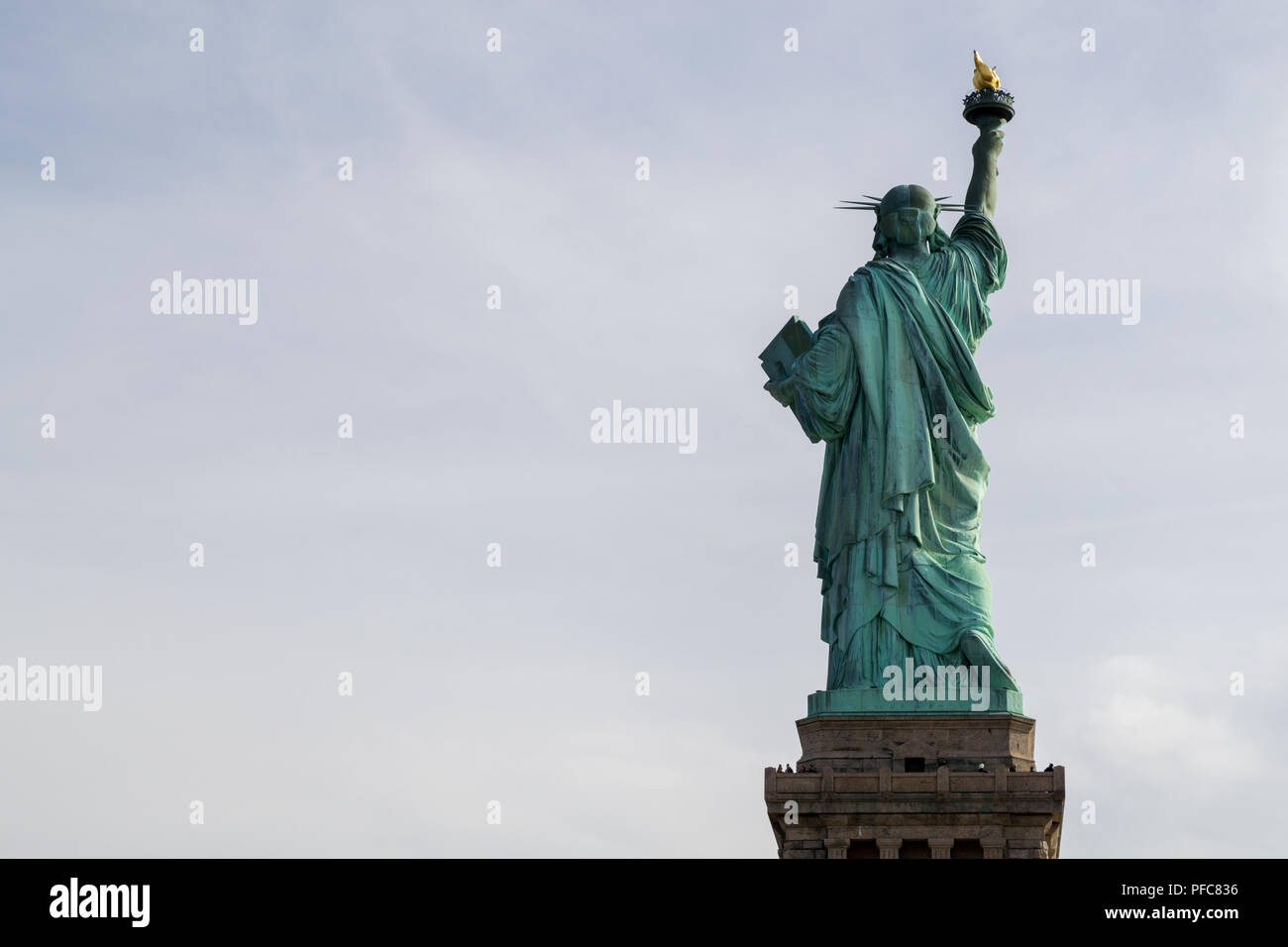 Statue of liberty (dedicated on October 28, 1886) is one of the most ...