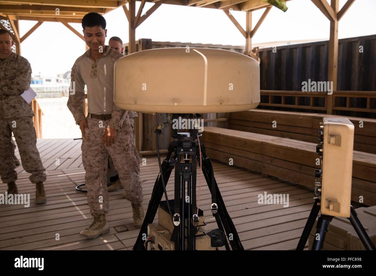 UNDISCLOSED LOCATION, MIDDLE EAST – U.S. Marine Corps Cpl. Brandon ...
