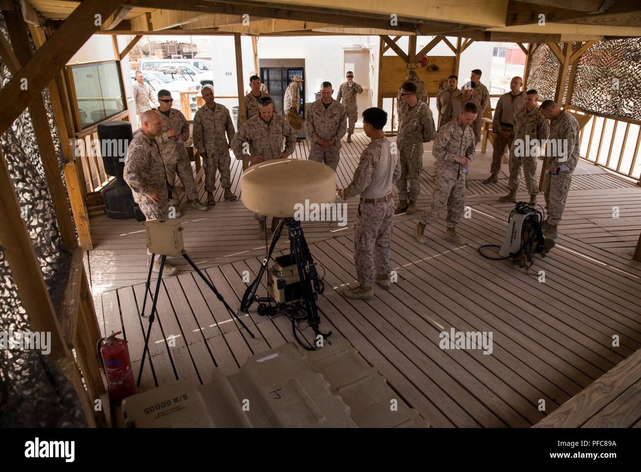 UNDISCLOSED LOCATION, MIDDLE EAST – U.S. Marine Corps Brig. Gen. Robert B. Sofge, the deputy ...