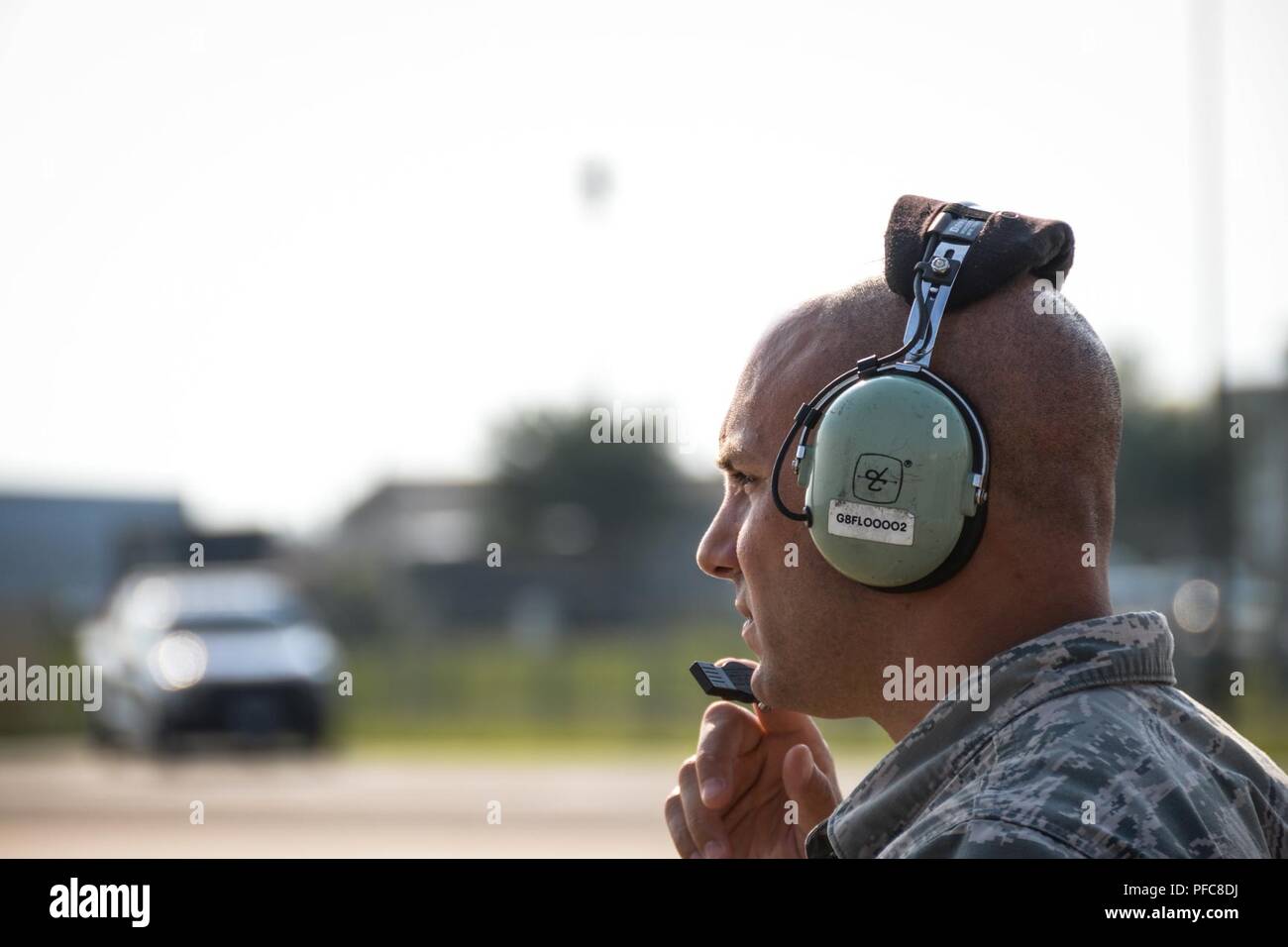 U.S. Air Force Tech. Sgt. Joseph Rice, a crew chief from the New Jersey ...