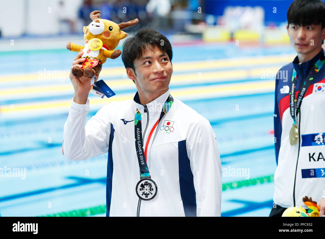 Jakarta, Indonesia. 20th Aug, 2018. Ryosuke Irie (JPN) Swimming : Men's ...