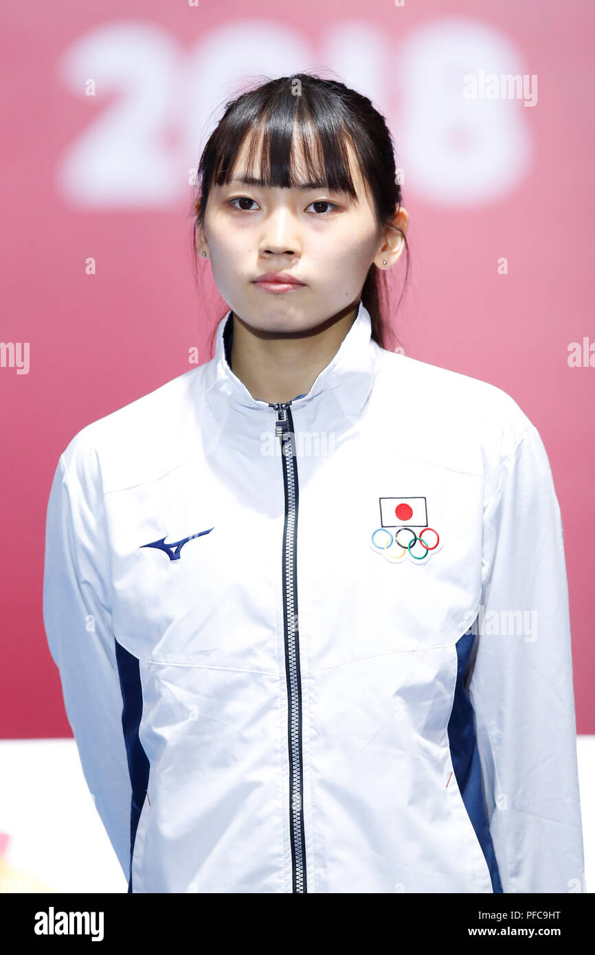 Jakarta, Indonesia. 20th Aug, 2018. Sera Azuma (JPN) Fencing : Women's ...