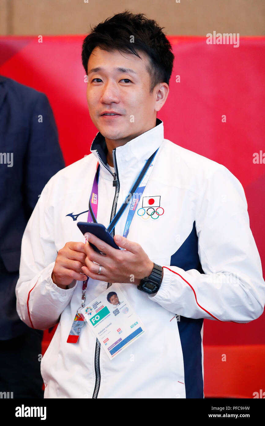 Jakarta, Indonesia. 20th Aug, 2018. Yusuke Fukuda (JPN) Fencing : Women ...