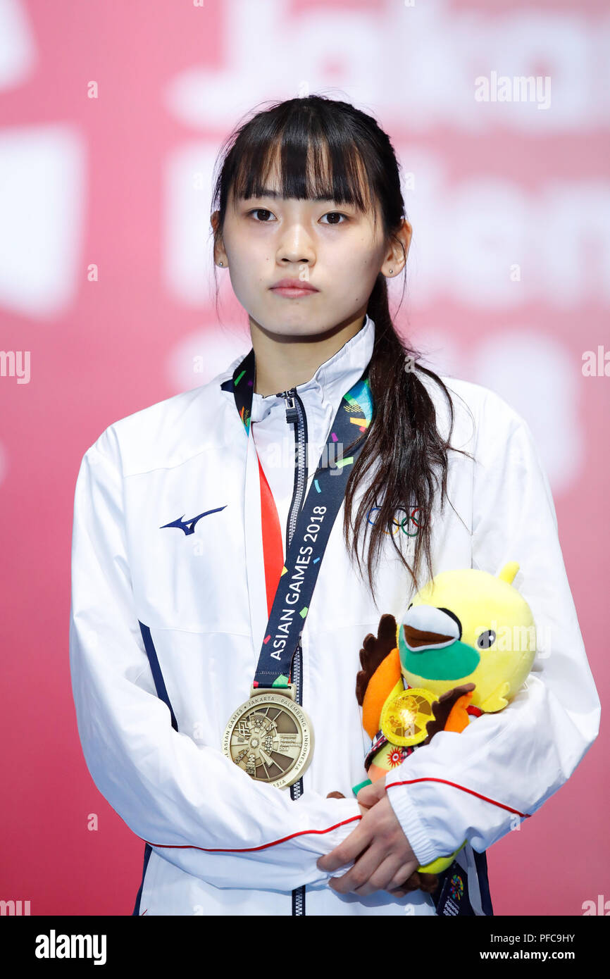 Jakarta, Indonesia. 20th Aug, 2018. Sera Azuma (JPN) Fencing : Women's ...