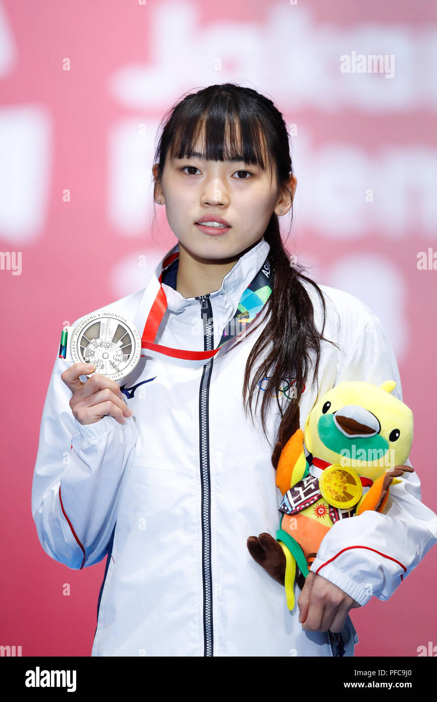 Jakarta, Indonesia. 20th Aug, 2018. Sera Azuma (JPN) Fencing : Women's ...