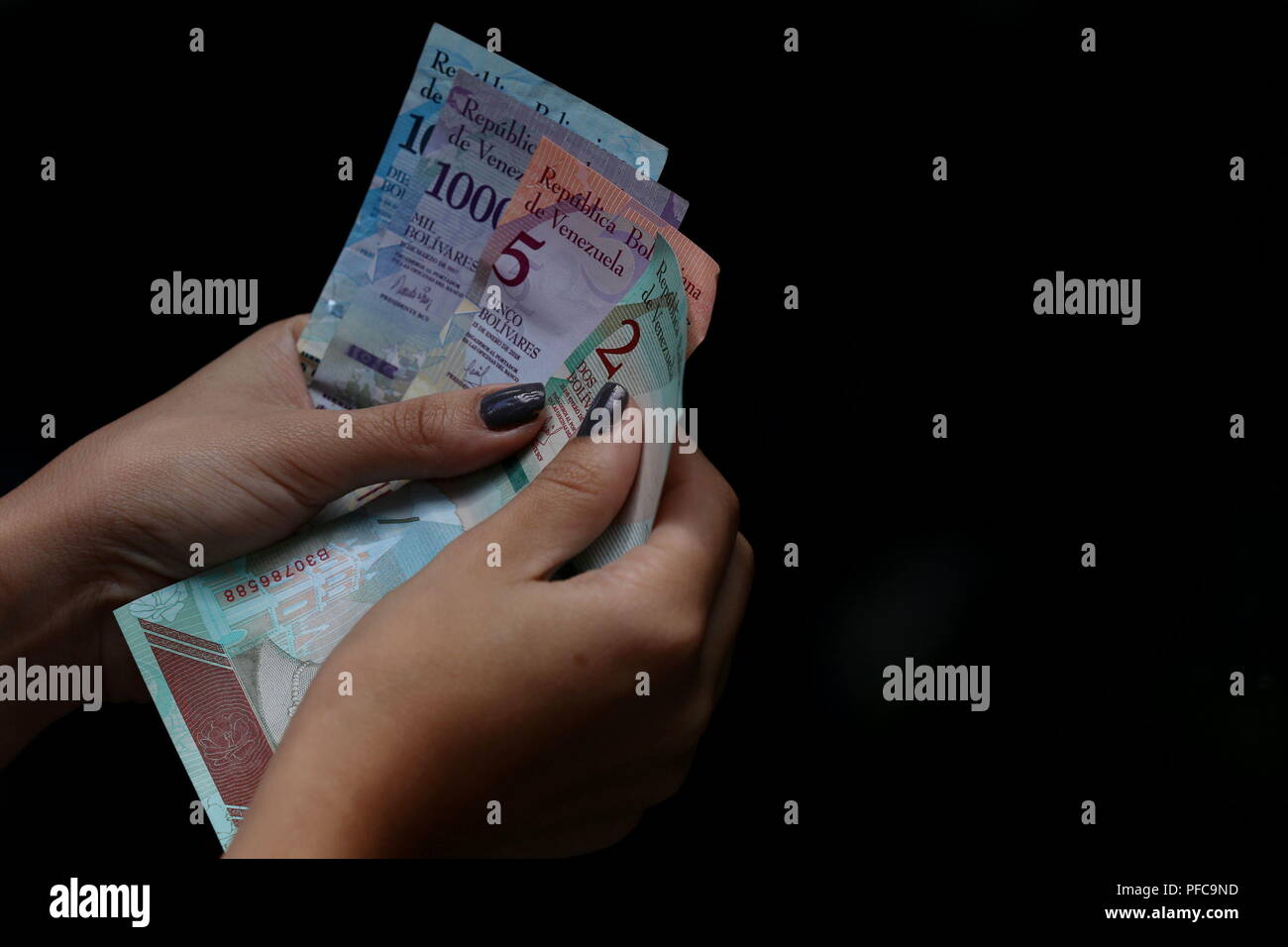 New currency venezuela hi-res stock photography and images - Alamy