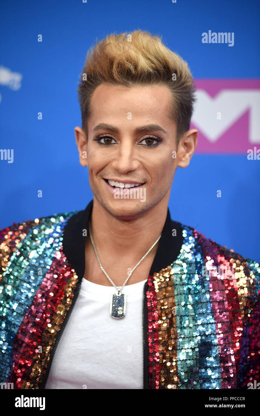 New York, NY, USA. 20th Aug, 2018. Frankie Grande at arrivals for 2018 ...