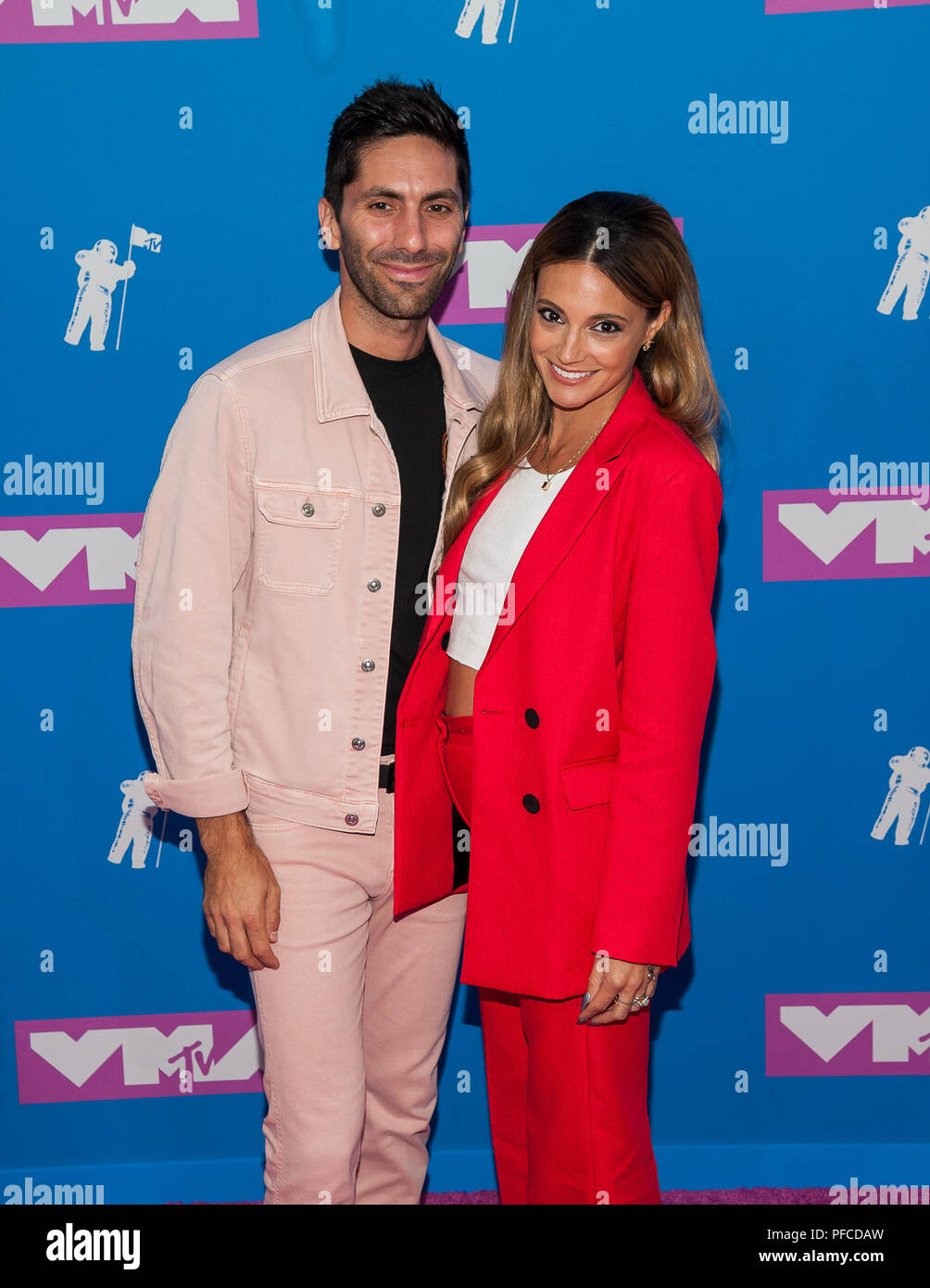 20 August 2018 - New York, New York - Nev Schulman, Laura Perlongo ...