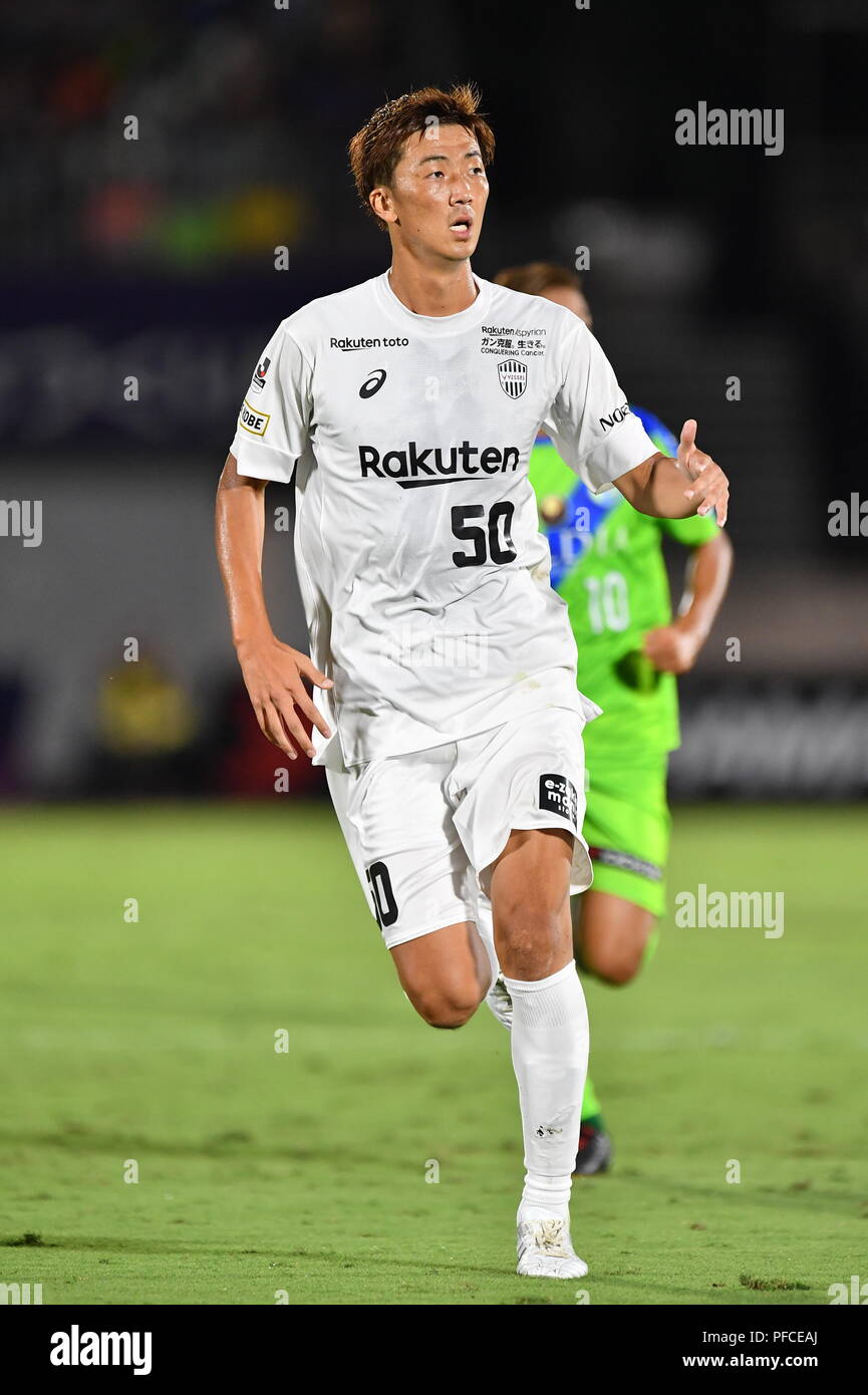 Kanagawa, Japan. 19th Aug, 2018. Shun Nagasawa (Vissel) Football/Soccer ...