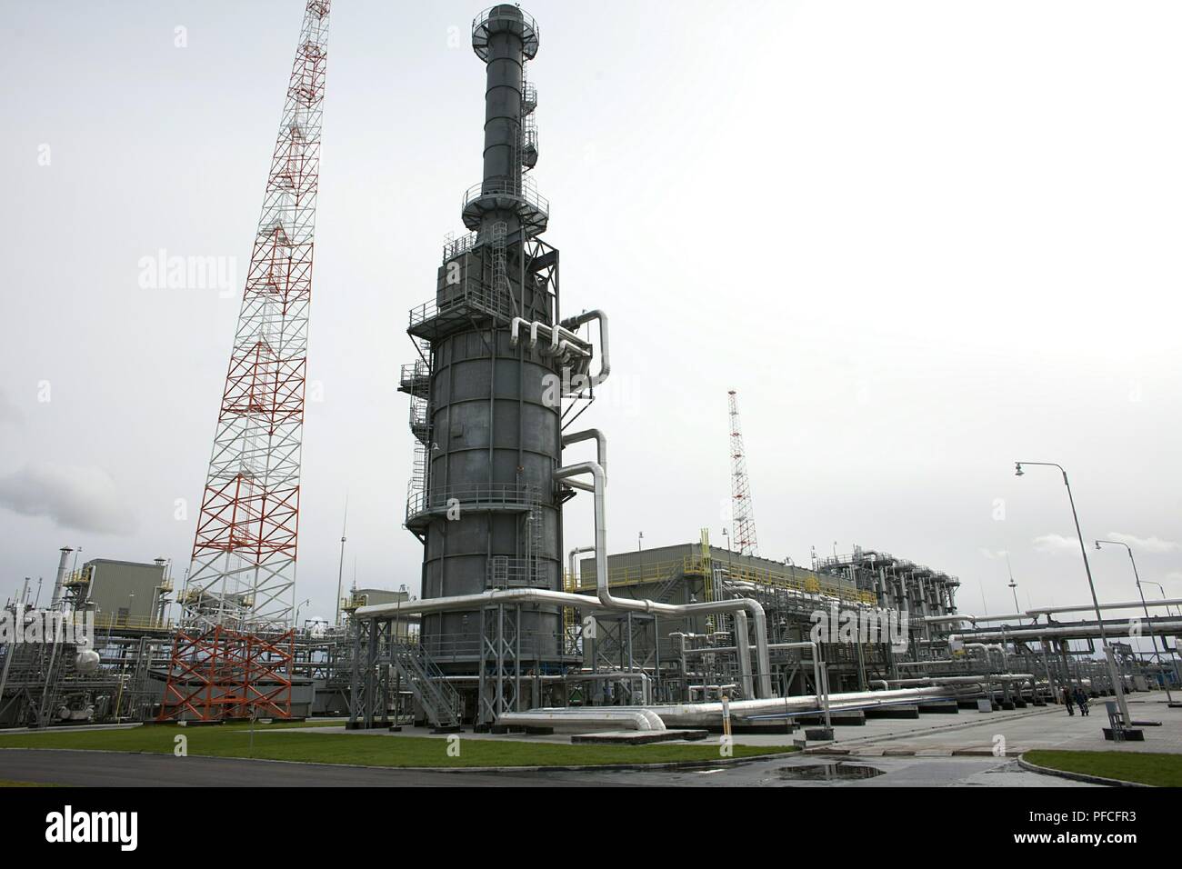 Russia. 21st Aug, 2018. Before gas from the northern Russian gas fields ...