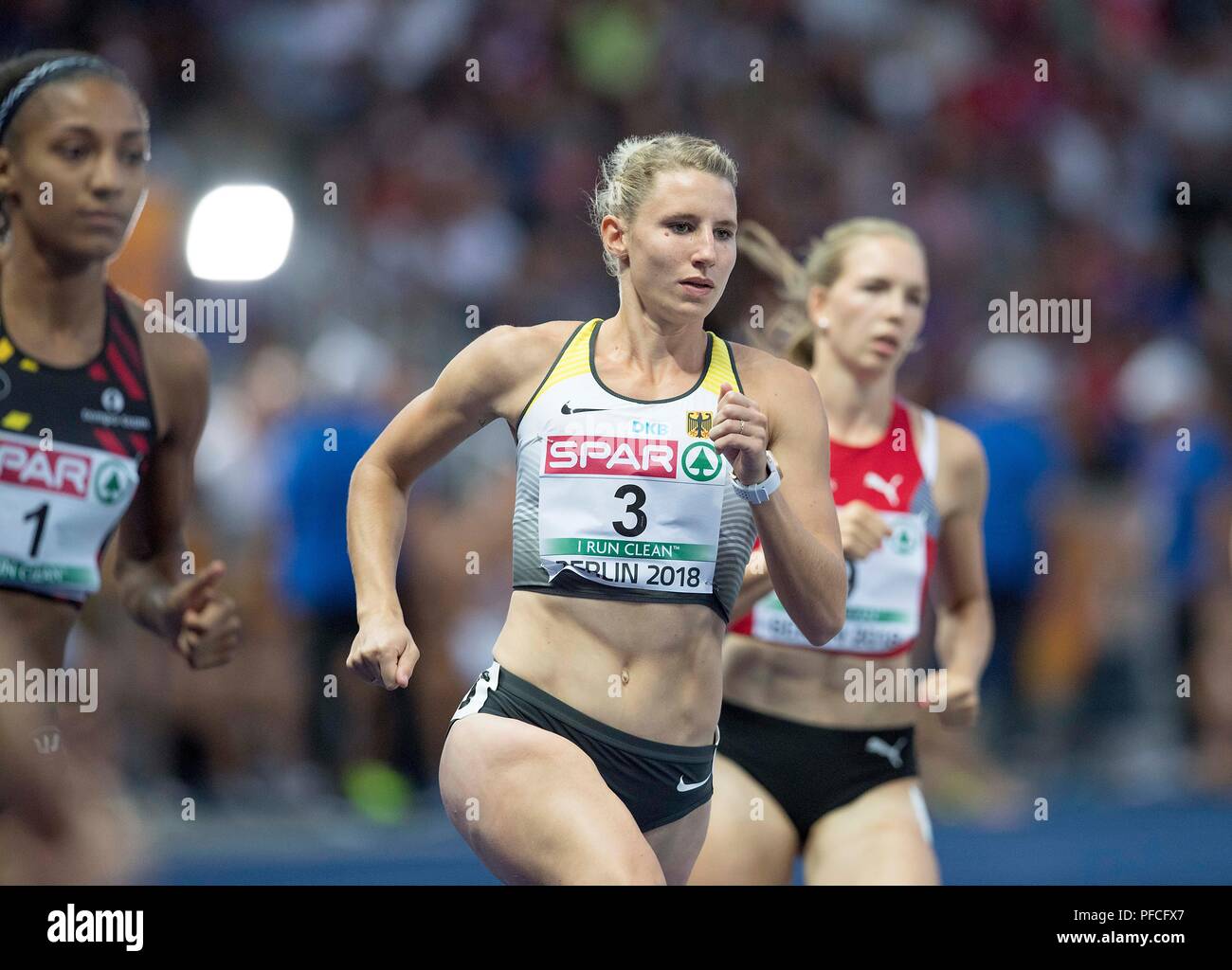 Berlin, Deutschland. 10th Aug, 2018. left to right Winner Nafissatou ...