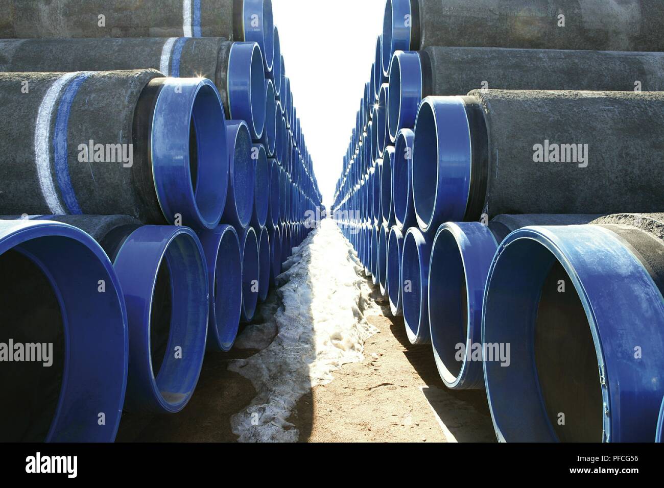 Russia. 21st Aug, 2018. A total of about 76,000 pipes (approximately ...