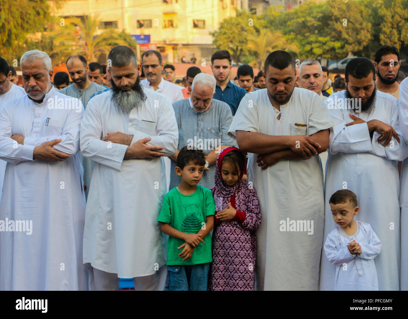 Gaza City, Gaza Strip, Palestinian Territory. August 21, 2018 ...