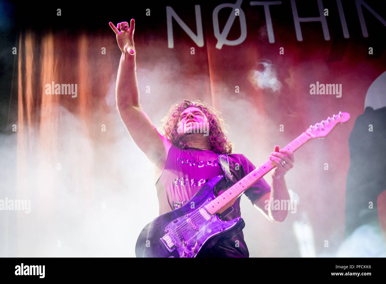 Toronto, Ontario, Canada. 20th Aug, 2018. American rock band 'Nothing ...