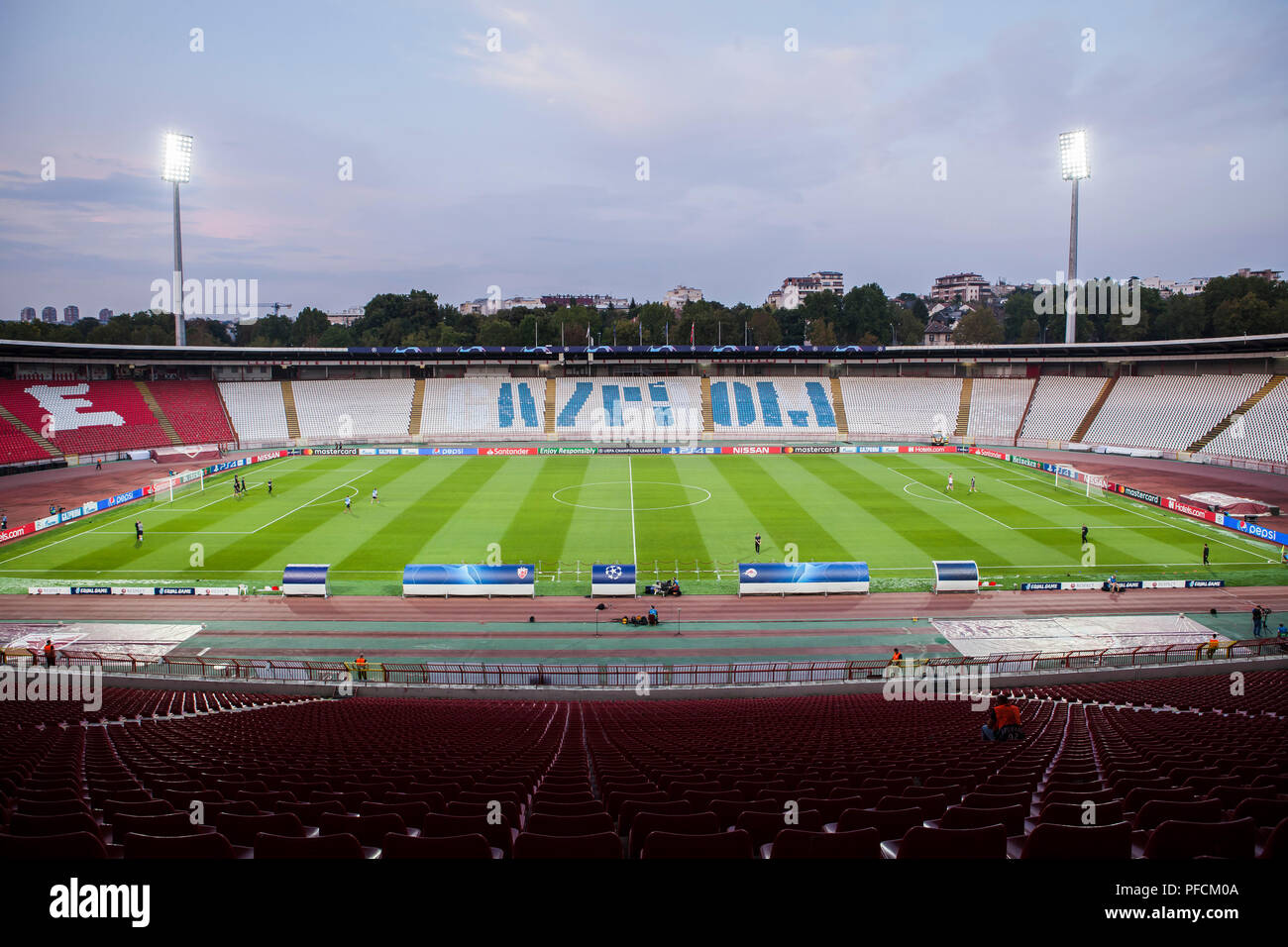 General view rajko mitic stadium hi-res stock photography and images ...