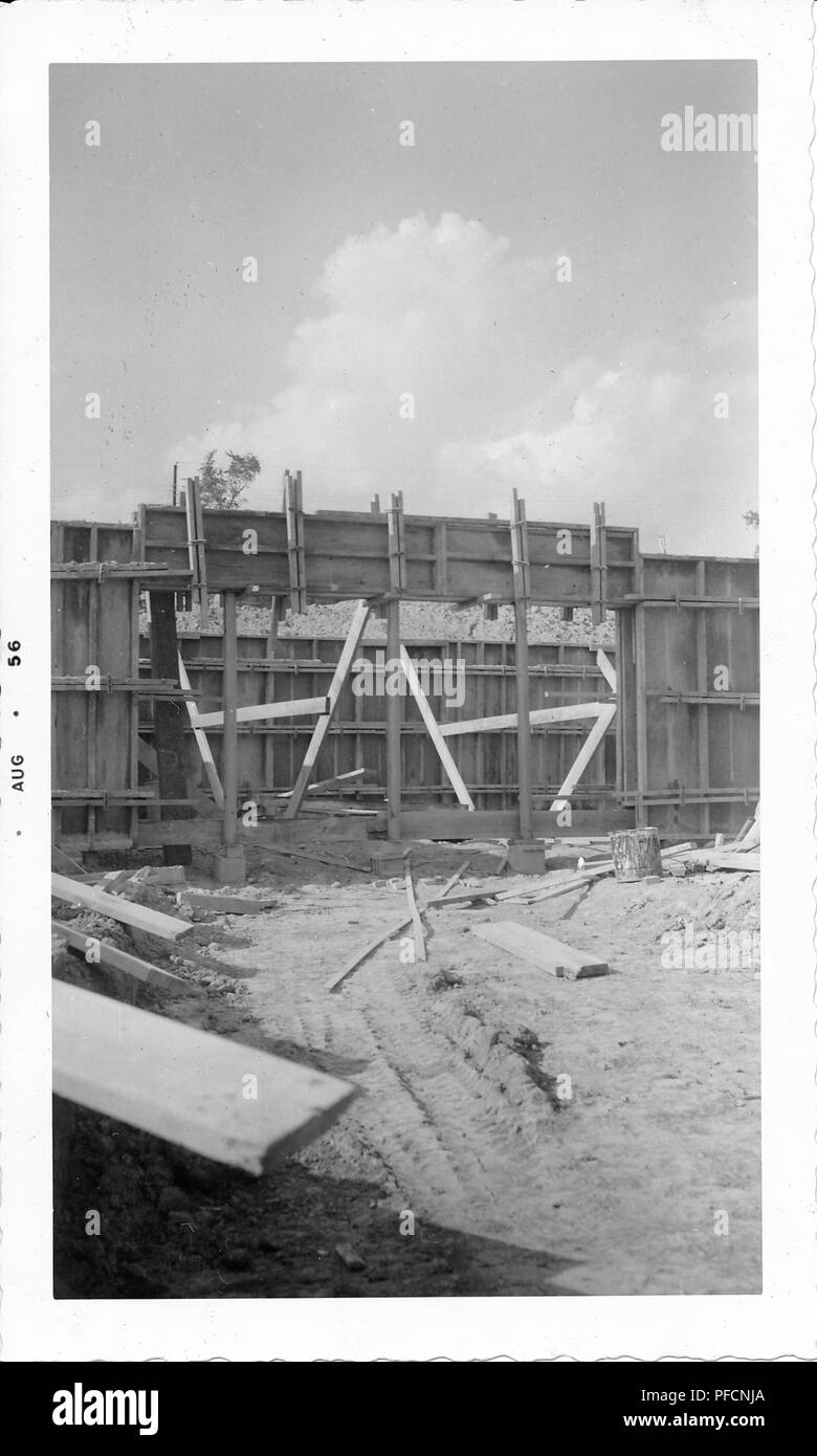 White wood small house Black and White Stock Photos & Images - Alamy