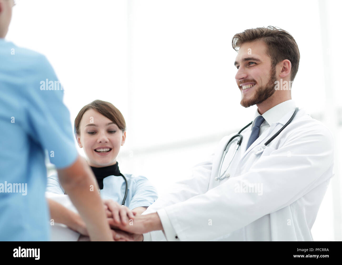 medical team of associates Stock Photo - Alamy