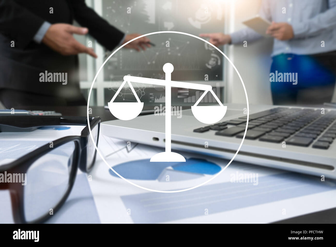 Team work and team ethics Justice Law Order Legal Stock Photo - Alamy