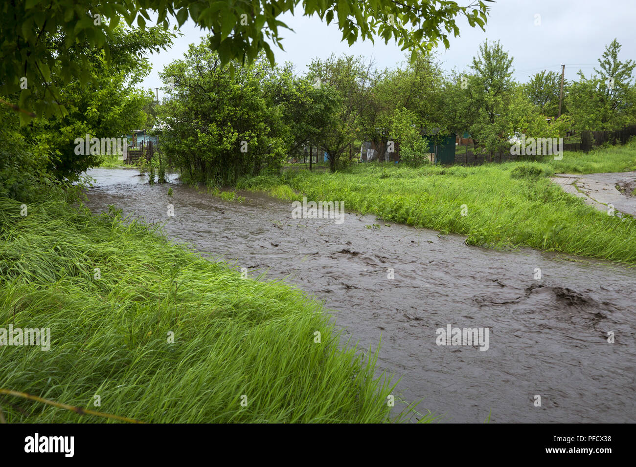 Heavy spring water flow hi-res stock photography and images - Alamy