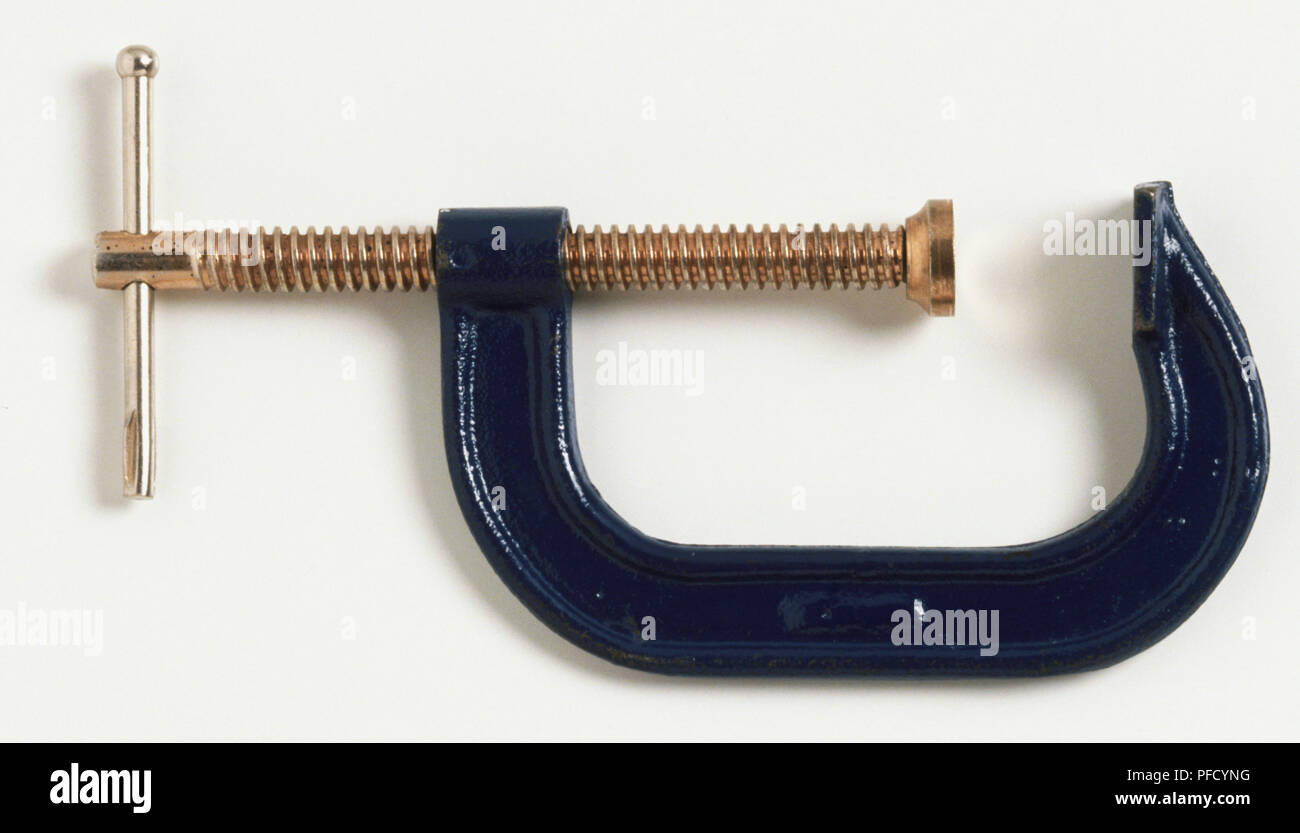 Metal vice, close up Stock Photo - Alamy