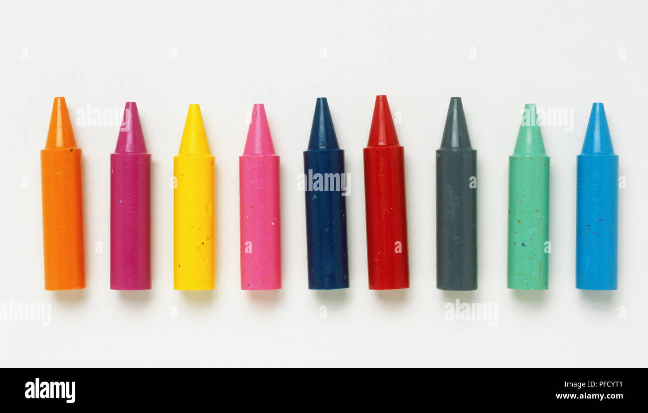 Kids colouring crayons hi-res stock photography and images - Alamy